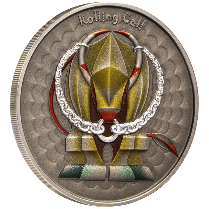 Niue: World of Cryptids - Rolling Calf $2 coloured Silver 2023 High ...