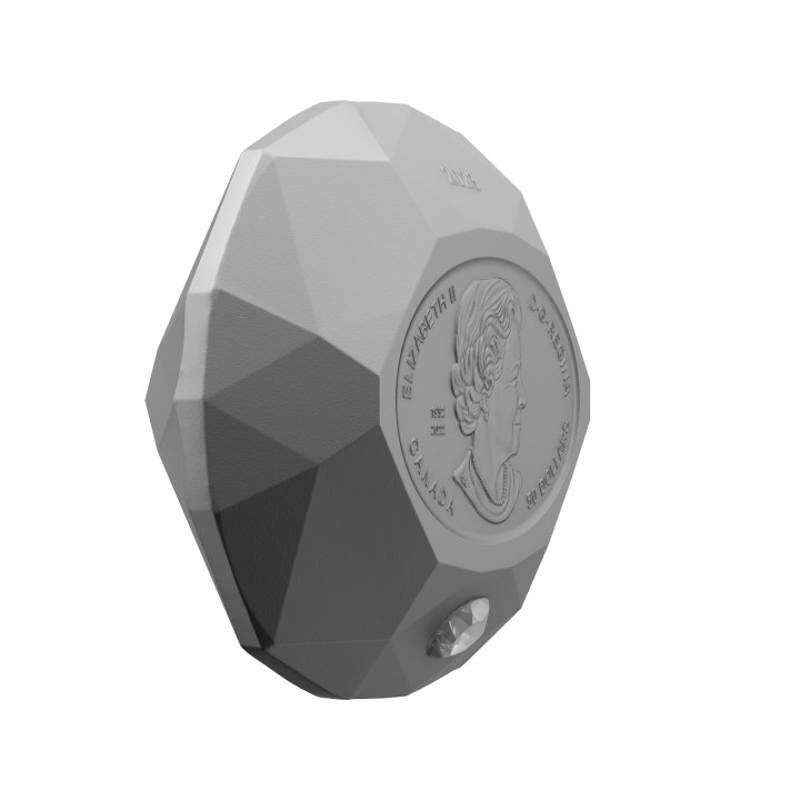 Canada: Forevermark Black Label Oval Diamond $50 Silver 2023 Shaped ...