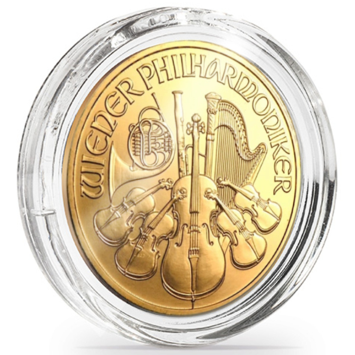 Leuchtturm - ULTRA coin capsule Perfect Fit for Wiener Philharmoniker 1 ...
