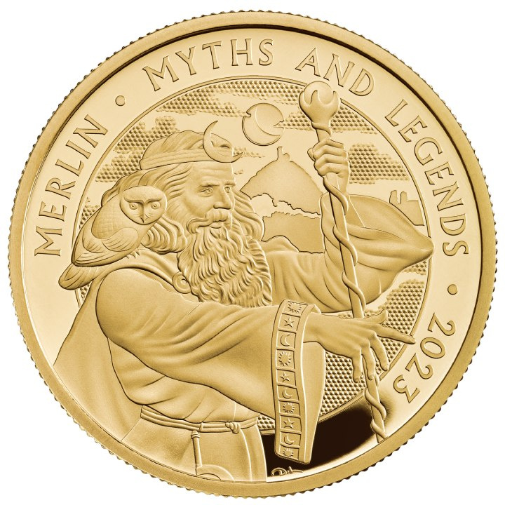 Myths & Legends: Merlin 1 oz Gold 2023 Proof | Metal Market Europe