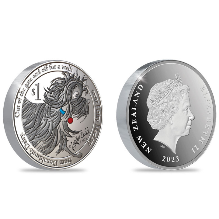 New Zealand: Hairy Maclary from Donaldson’s Dairy Cupro- nikiel 2023 Coin | Metal Market Europe