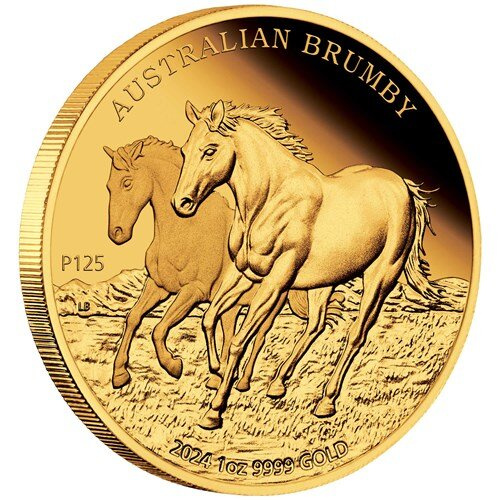 Australian Brumby 1 oz Gold 2024 Proof | Metal Market Europe