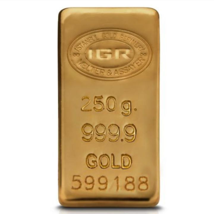 IGR 250 grams Gold Bar LBMA | Metal Market Europe