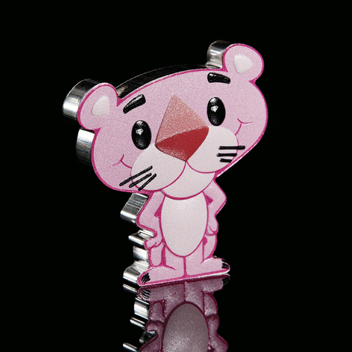 Tuvalu: Pink Panther coloured 60th Anniversary 1 oz Silber 2024 Minted ...