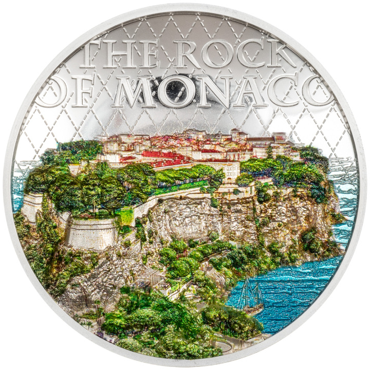 Cook Islands: The Architectures of the World - The Rock of Monaco 2 oz ...