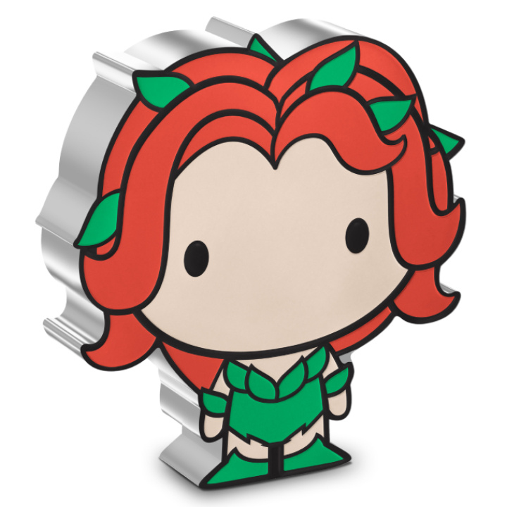 Niue: DC - Chibi 'Poison Ivy' coloured 1 oz Silver 2024 Proof Coin ...