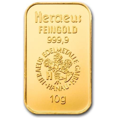 10 gram Gold Bar | Metal Market Europe