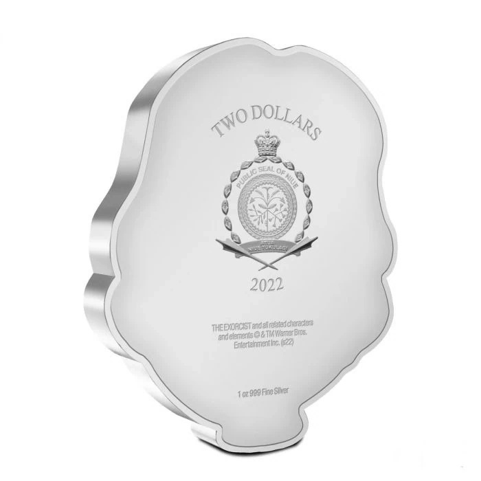 Niue: Horror – The Exorcist Chibi Coin, colorized, 1 oz silver, 2022 ...