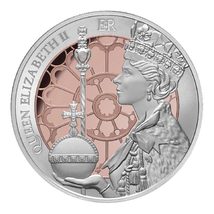 Tokelau: The Coronation of Queen Elizabeth II 1 oz Silver 2023 Gilded Proof Coin | Metal Market ...