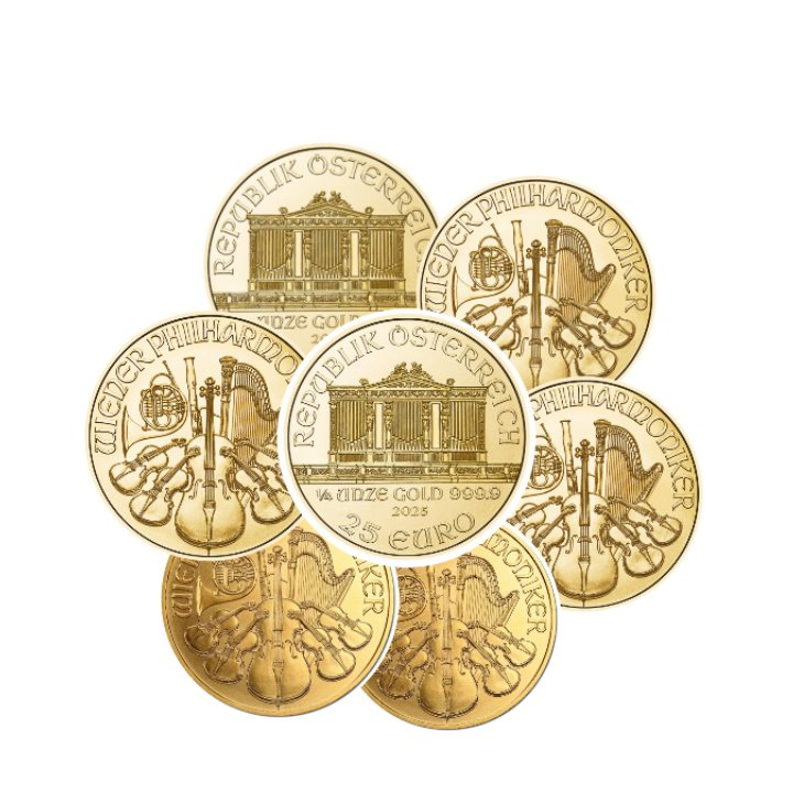Vienna Philharmonic 1/4 oz Gold Coin – Various Years | Metal Market Europe