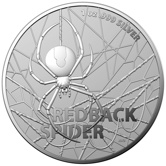 Australia's Most Dangerous: Redback Spider 1 oz Silver 2020 | Metal Market Europe