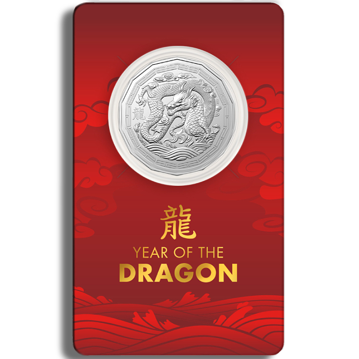 RAM: Lunar - Year of the Dragon Copper-Nickel 2024 Tetradecagon Coin ...