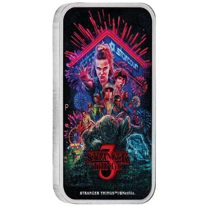 Stranger Things - Season 3 Colored 1 oz Silver 2026 Proof | Metal ...