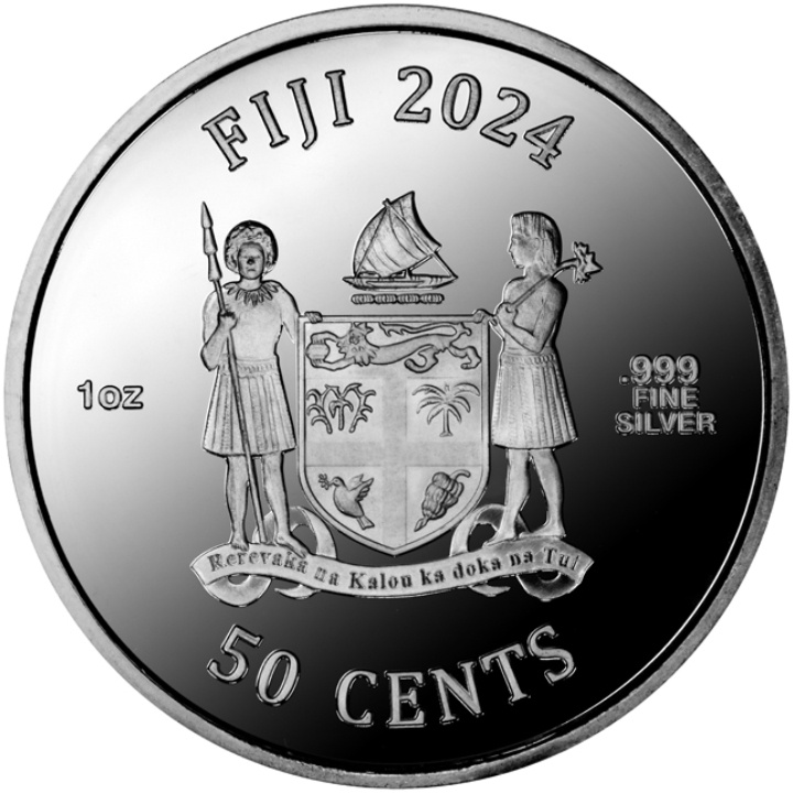 Fiji: Robocop 1 oz Silver 2024 Coin | Metal Market Europe