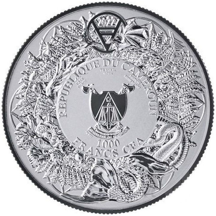 Slavic Beasts: Rusalka 500 Francs 1 Ounce Silver 2022 | Metal Market Europe