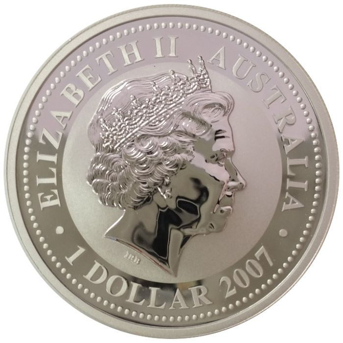 Lunar I: Year of the Mouse 1 oz Silver 2008 | Metal Market Europe