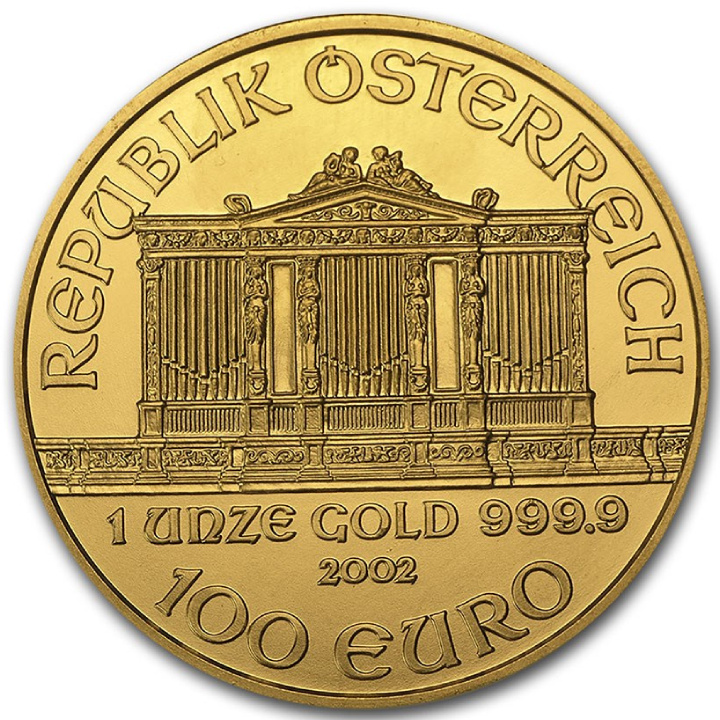 Vienna Philharmonic 1 oz Gold 2002 | Metal Market Europe