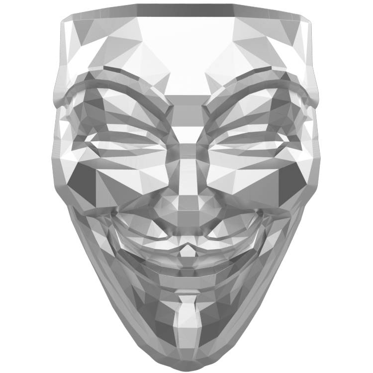 Rebel Mask Stacker 2 oz Silver 2022 Light | Metal Market Europe