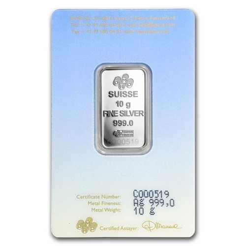 10 gram Bar Silver PAMP Suisse Religious Series (Lakshmi) | Metal ...