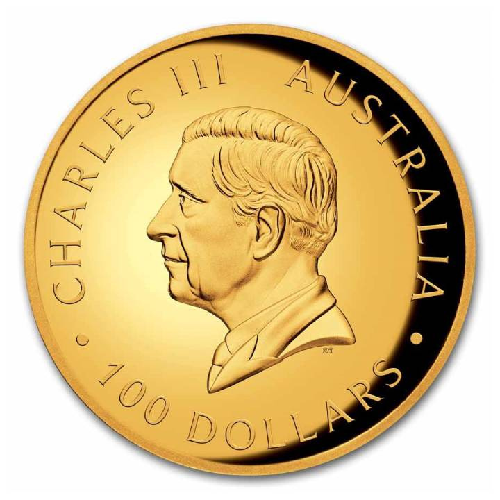 Łabędź 1 uncja Złota 2025 Proof High Relief | Metal Market Europe