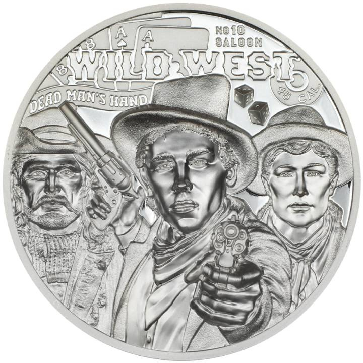 Cook Islands: Legends - Wild West 1 oz Silber 2024 Proof Ultra High ...