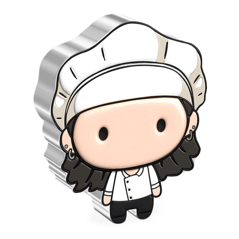 Niue: Friends – Monica Chibi Coin, Colorized, 1 oz Silver, 2022, Proof ...