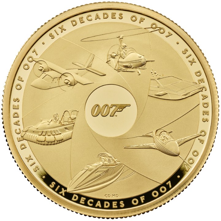 Six Decades of 007 2 oz Gold 2024 Proof | Metal Market Europe