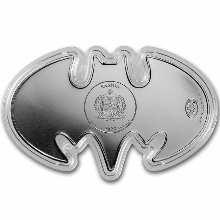 Samoa: Batman Batarang 1 oz Silver 2024 Shaped Coin | Metal Market Europe