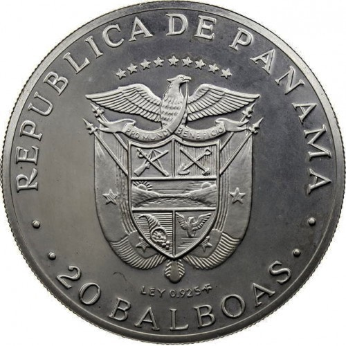 Panama – Simón Bolívar Silver 20 Balboas 1972–1976 | Metal Market Europe