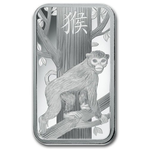 PAMP Silver Bar 1 oz Lunar Year of the Monkey | Metal Market Europe
