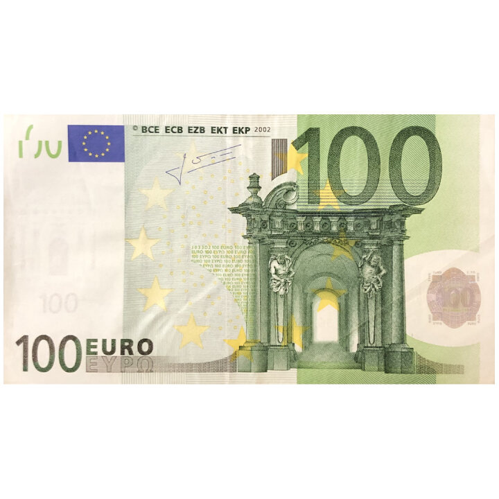 Banknote 100 Euro (100 EUR) UNC (1st series) | Metal Market Europe
