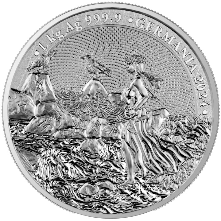Germania 1000 grams Silver 2024 | Metal Market Europe