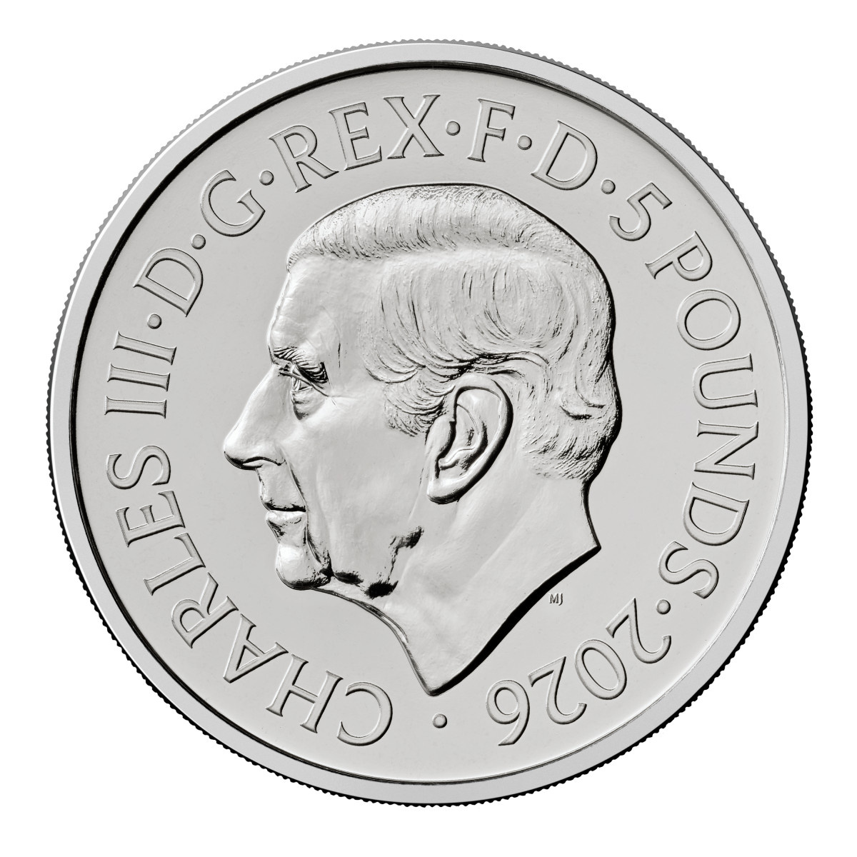 Portraits of Queen Elizabeth II - The Second Effigy £5 Miedzionikiel 2026 | Metal Market Europe