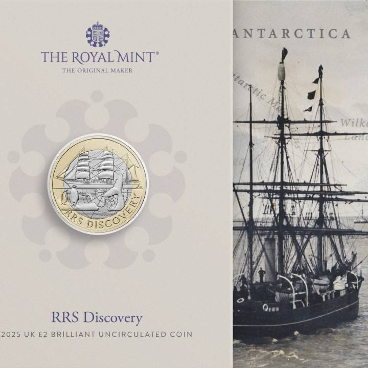 RRS Discovery £2 Kupfernickel 2025 | Metal Market Europe