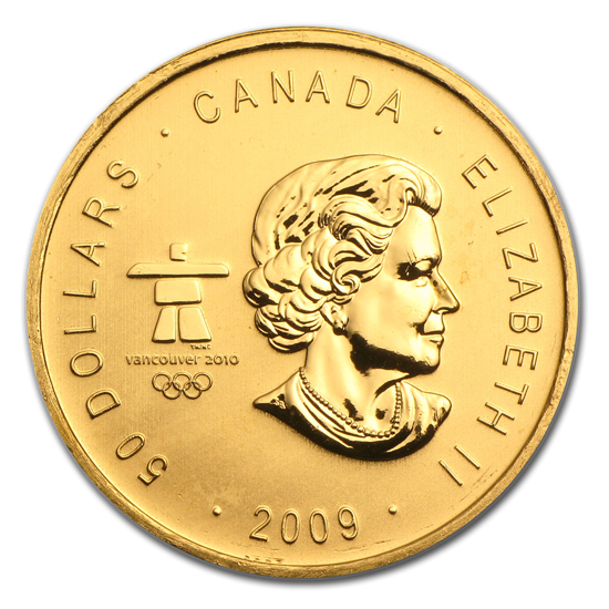 Olympic Thunderbird Totem 1 oz Gold 2009 | Metal Market Europe