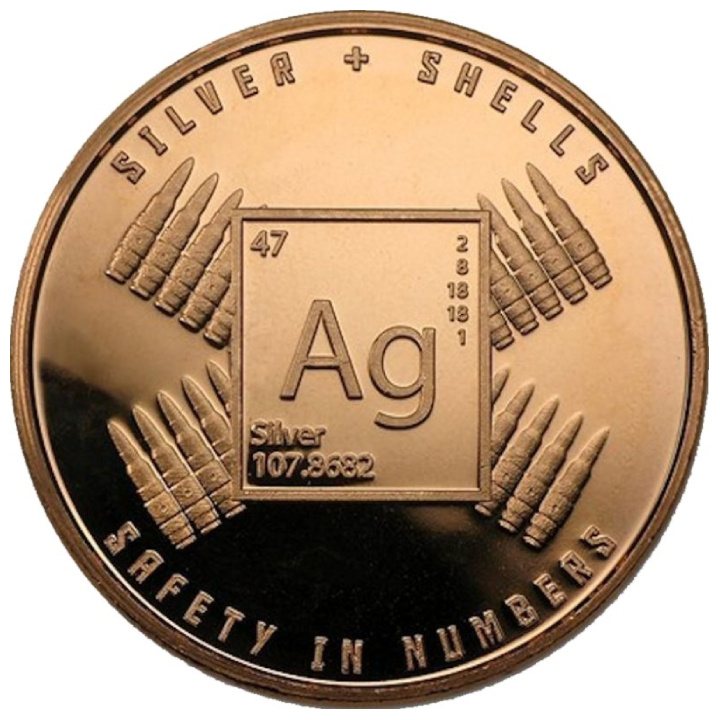 Silver & Shells 1 Ounce Copper | Metal Market Europe